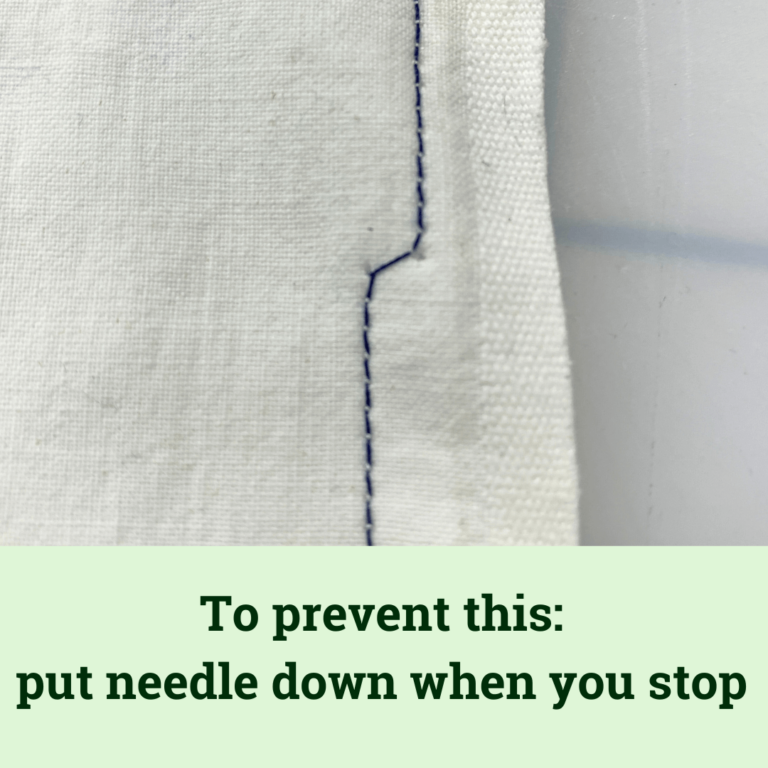 How to sew in a straight line • Pretty Simple Sara